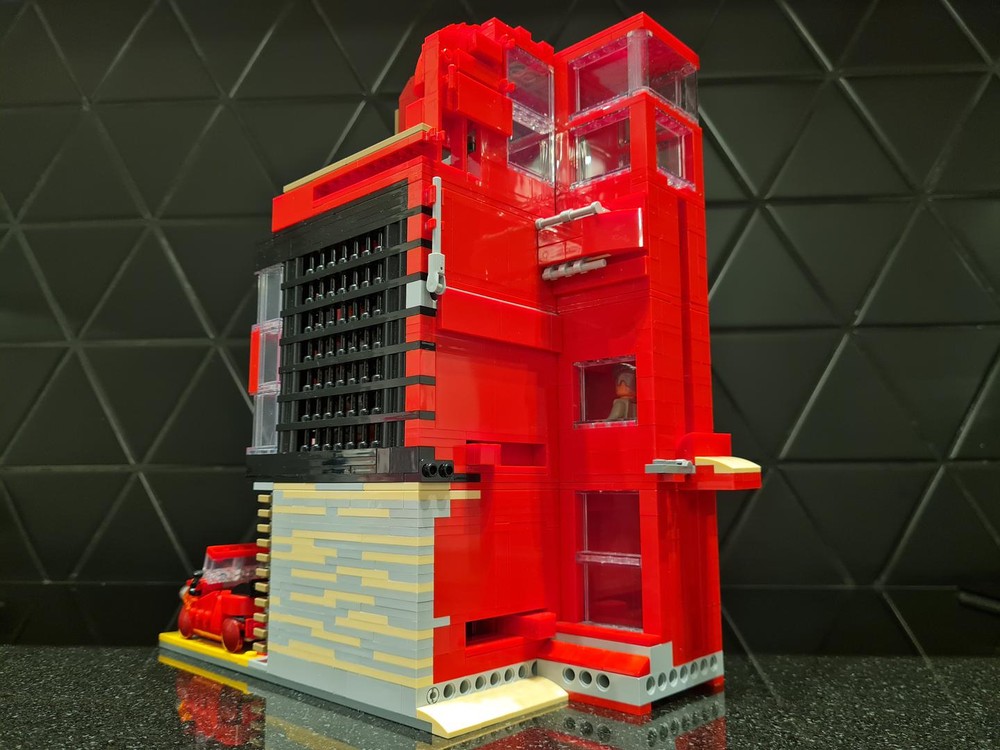 LEGO MOC London Villa - modular 10258 alternative (with working ...