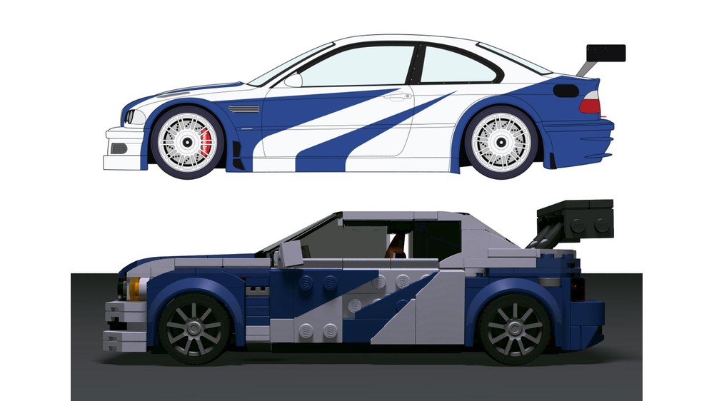 Lego Moc Bmw M3 Gtr Need For Speed Version By Quinjester