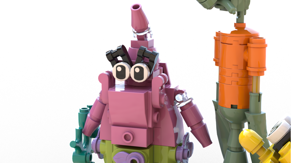 Lego Moc Spongebob Squarepants Diorama By Javiperillas Rebrickable