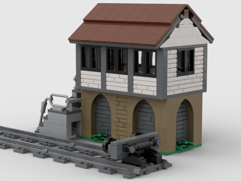 Lego Moc Railway Signal Box By Amacdonald43 Rebrickable Build With Lego