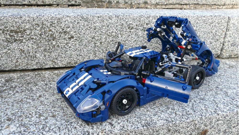 Lego Moc Ford Gt Mk Iv 1967 42154 B Model By Grohl Rebrickable