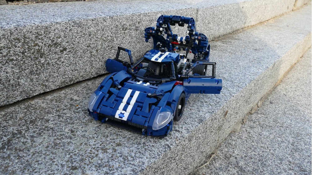 Lego Moc Ford Gt Mk Iv 1967 42154 B Model By Grohl Rebrickable
