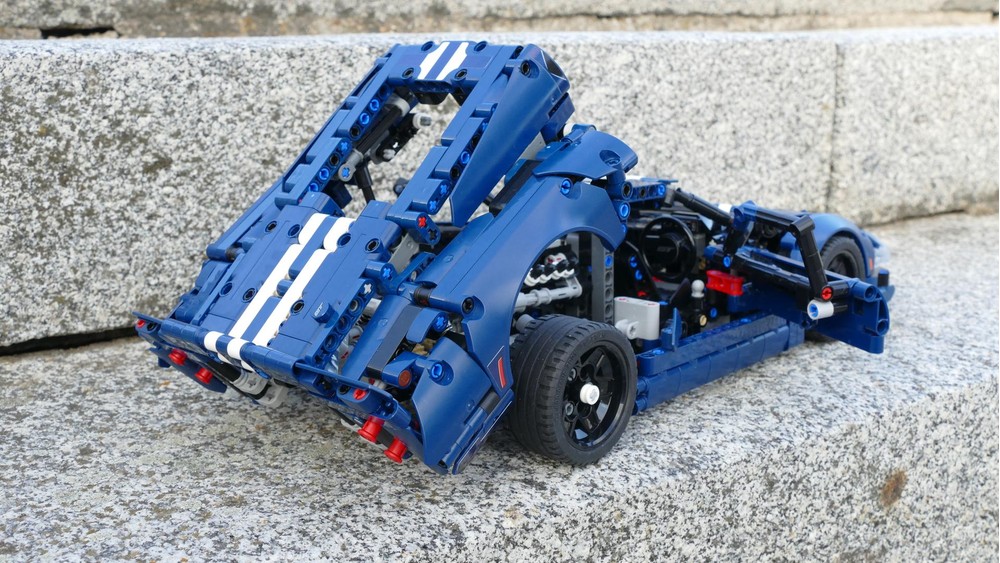 Lego Moc Ford Gt Mk Iv 1967 42154 B Model By Grohl Rebrickable