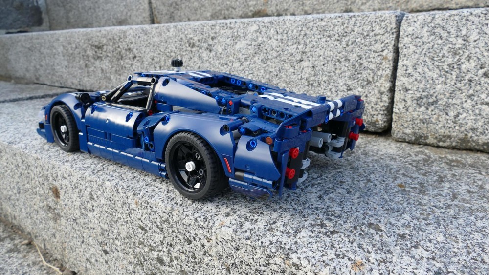 Lego Moc Ford Gt Mk Iv 1967 42154 B Model By Grohl Rebrickable