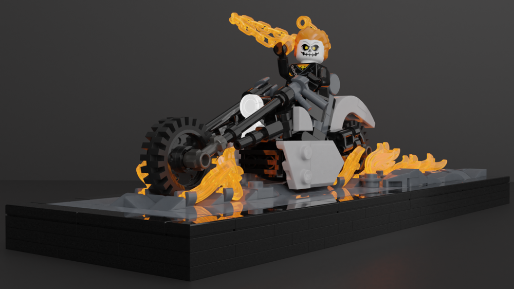 LEGO MOC Ghost Rider by Undisputed_Shipmaster | Rebrickable - Build ...