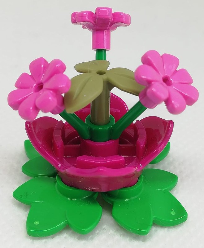 LEGO MOC Plant 4 Leaves - Water Lily by DanielS | Rebrickable - Build ...