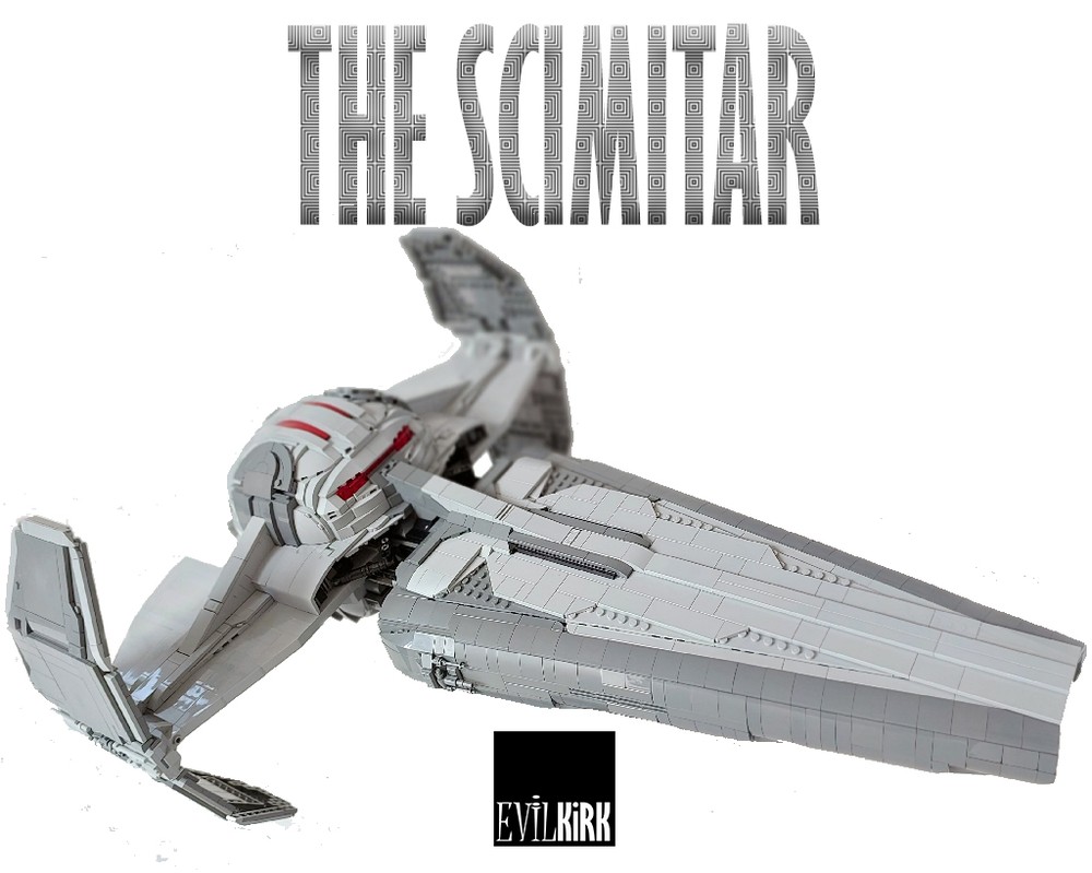 LEGO MOC The Scimitar (Sith Infiltrator) by evilkirk | Rebrickable ...