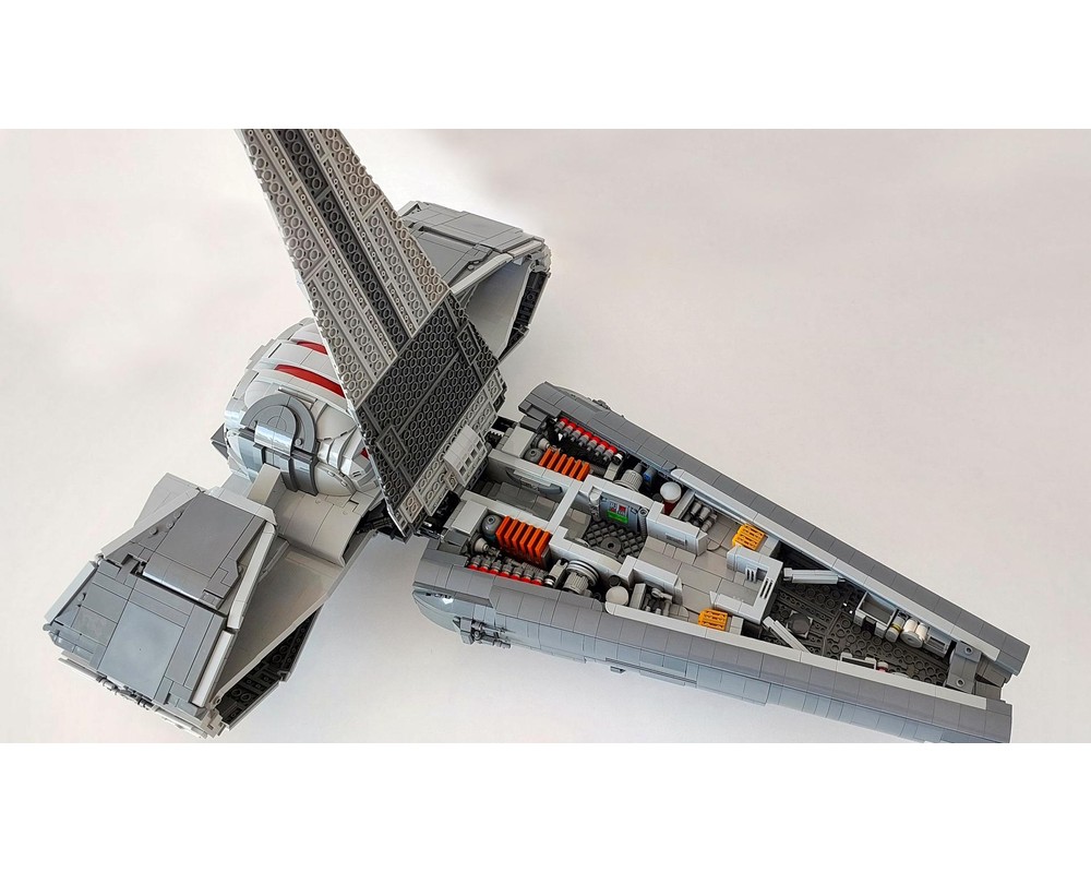 Lego Moc The Scimitar Sith Infiltrator By Evilkirk Rebrickable