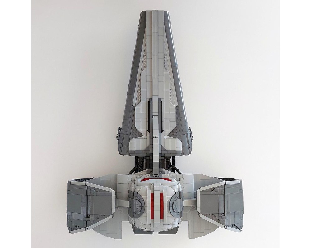 Lego Moc The Scimitar Sith Infiltrator By Evilkirk Rebrickable