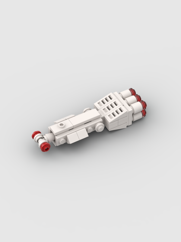 LEGO MOC Micro Tantive IV by McMOC | Rebrickable - Build with LEGO