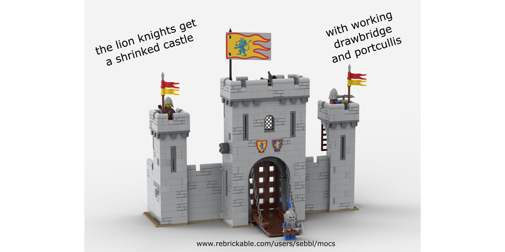 LEGO MOC Complete Castle World from 10305 by sebbl | Rebrickable ...