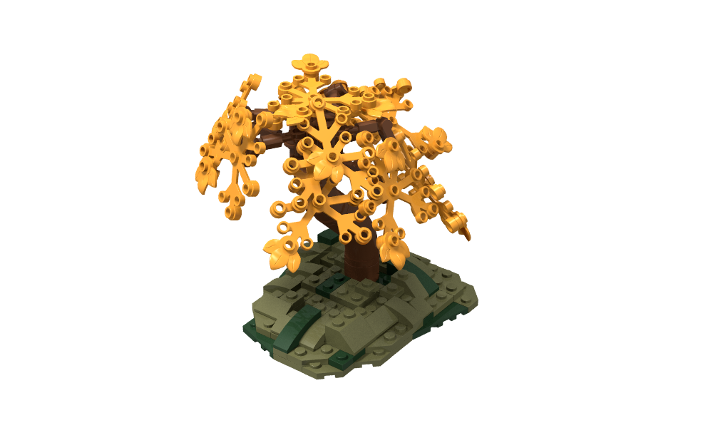 Lego Moc Fall Tree By Tiggerljc Rebrickable Build With Lego