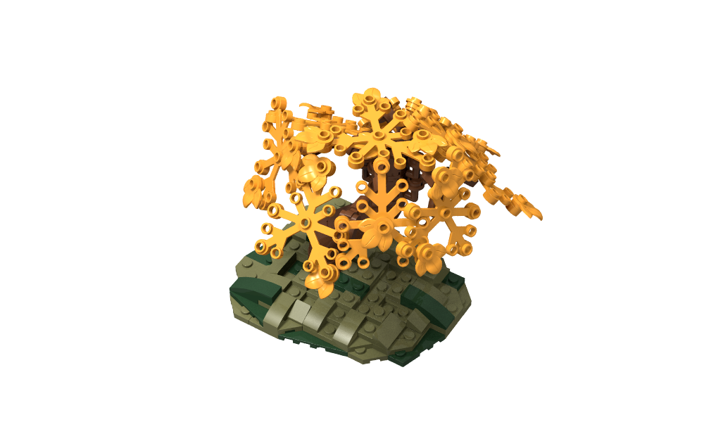 Lego Moc Fall Tree By Tiggerljc Rebrickable Build With Lego