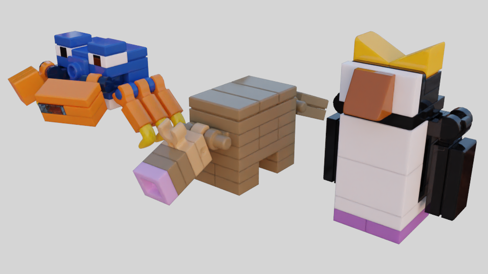 LEGO MOC Minecraft 2023 Mob Vote by builditmac | Rebrickable - Build ...