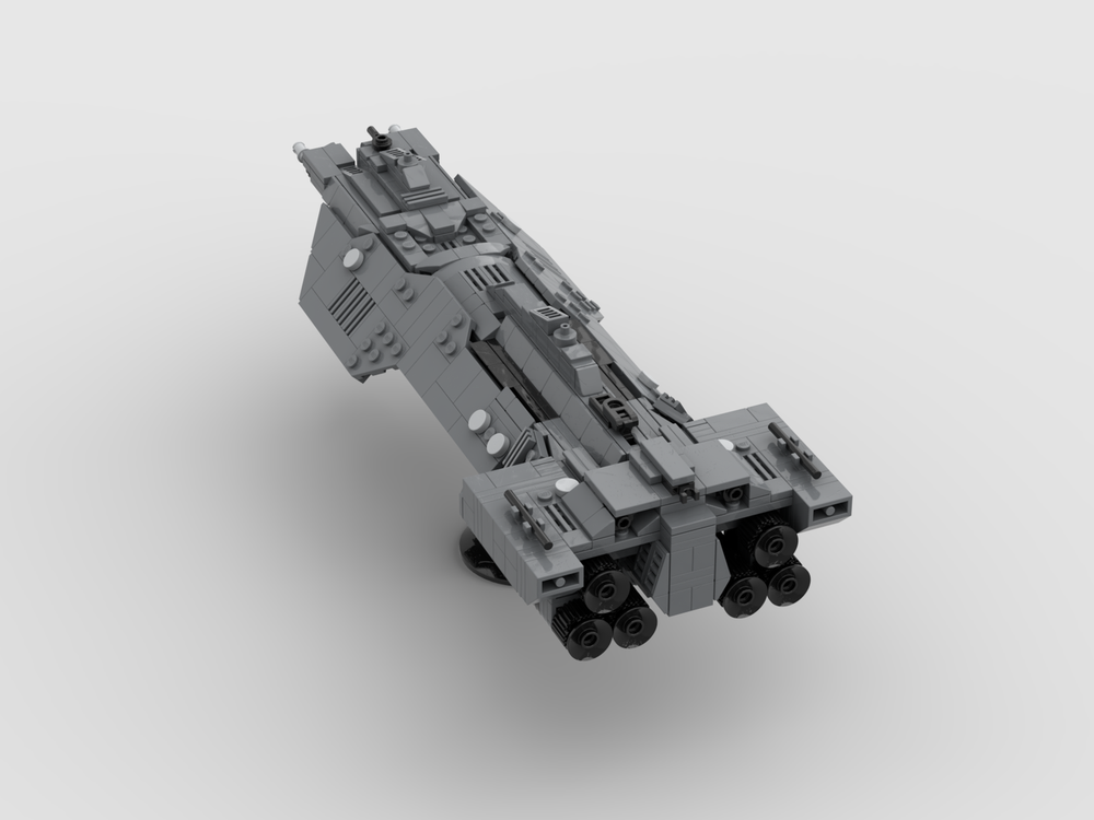 Lego Moc Halo Midi Scale Unsc Spirit Of Fire By Albiorix Rebrickable
