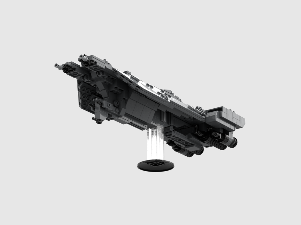 Lego Moc Halo Midi Scale Unsc Spirit Of Fire By Albiorix Rebrickable