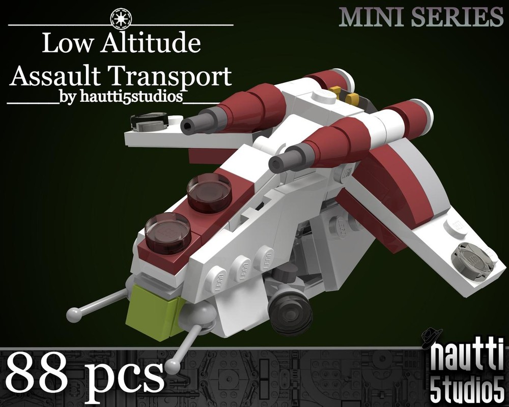 LEGO MOC Low Altitude Assault Transport, LAAT (Mini Series) by hautti5 ...