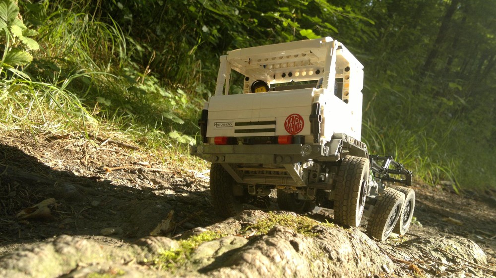 LEGO MOC [LXF] Trial Truck 1:20 by Horcikdesigns | Rebrickable - Build ...