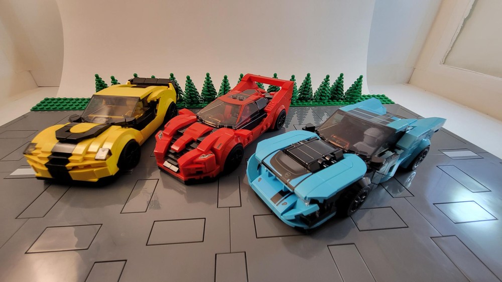 LEGO MOC Azul Nimbus and Rojo Paragon by Brick_Lizard | Rebrickable - Build with LEGO