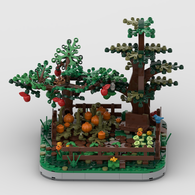 LEGO MOC Small Garden by Fantasts | Rebrickable - Build with LEGO