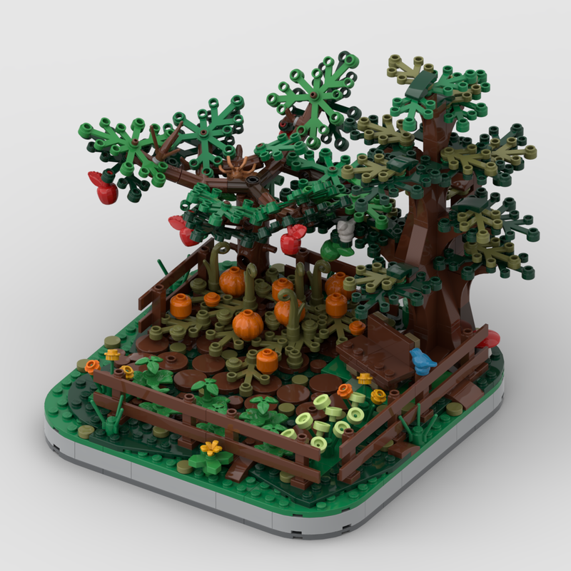 LEGO MOC-160553 Small Garden by Fantasts | Rebrickable - Build with LEGO