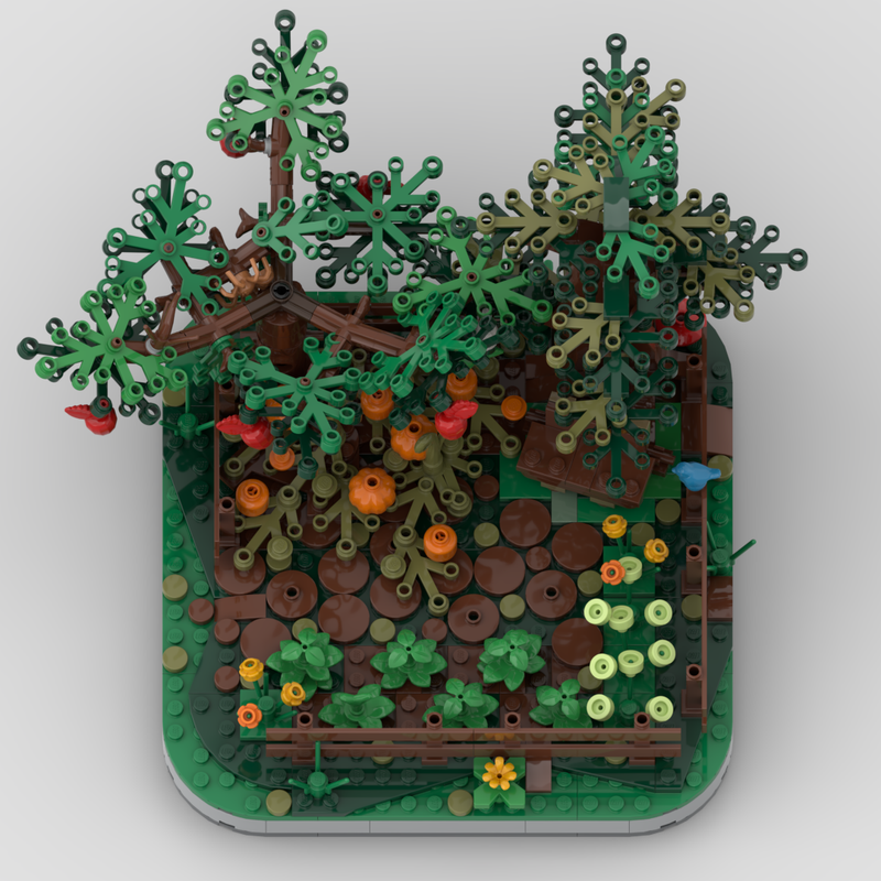 LEGO MOC Small Garden by Fantasts | Rebrickable - Build with LEGO