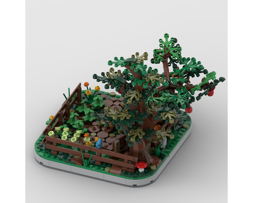 Lego Moc Small Garden By Fantasts Rebrickable Build With Lego