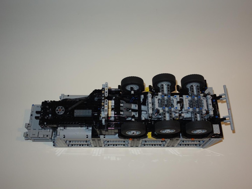 LEGO MOC 3-axle tipper semi trailer by Filbert | Rebrickable - Build ...