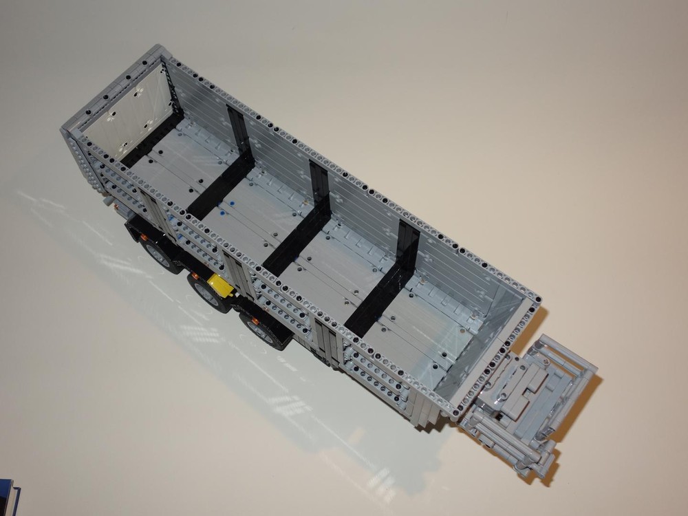 Lego Moc 3 Axle Tipper Semi Trailer By Filbert Rebrickable Build