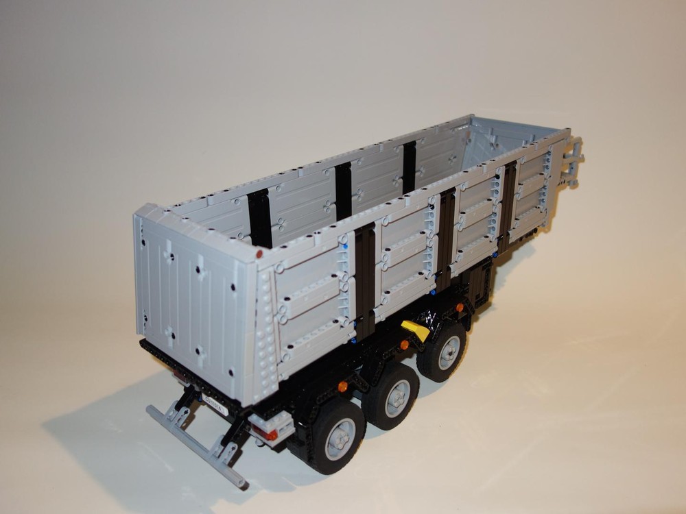 Lego Moc 3 Axle Tipper Semi Trailer By Filbert Rebrickable Build