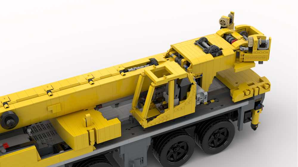 LEGO MOC Liebherr LTM 1090-4.2 mobile crane by lones_lego_creations ...