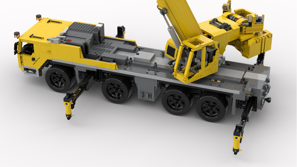 LEGO MOC Liebherr LTM 1090-4.2 mobile crane by lones_lego_creations ...
