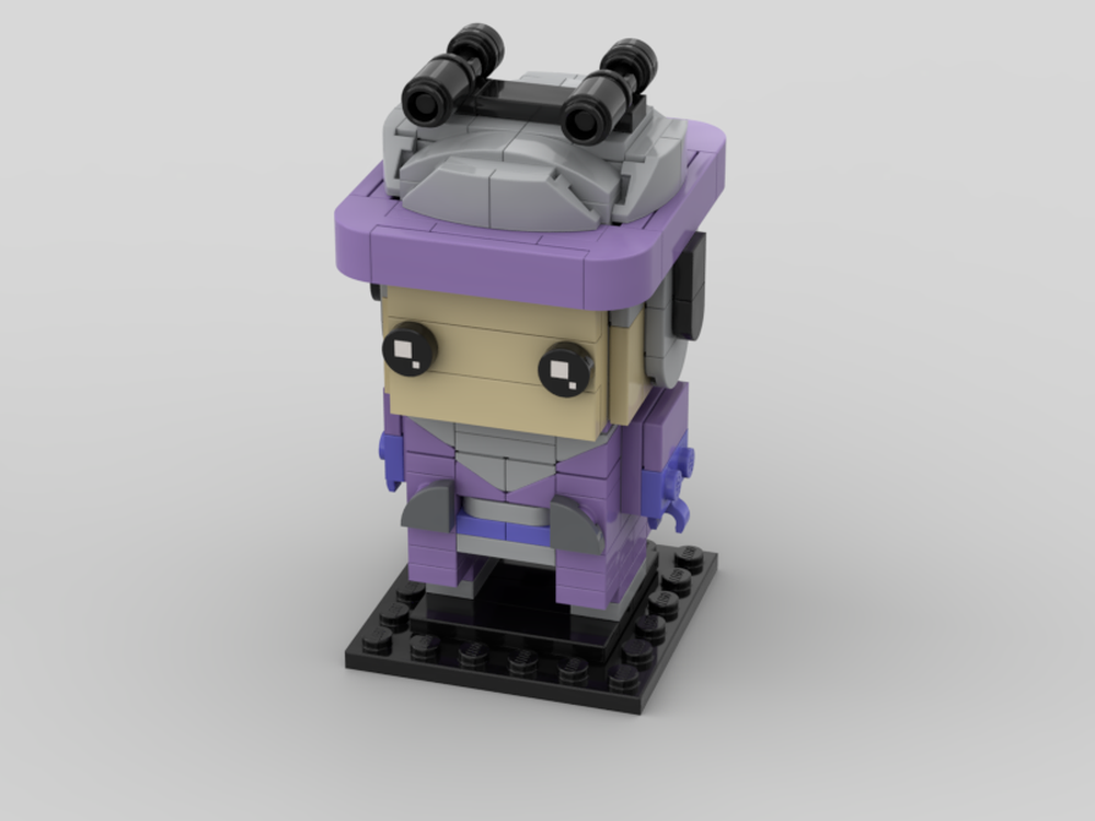LEGO MOC Zealous Hunter Brickheadz by TheBrickBulbasaur | Rebrickable ...