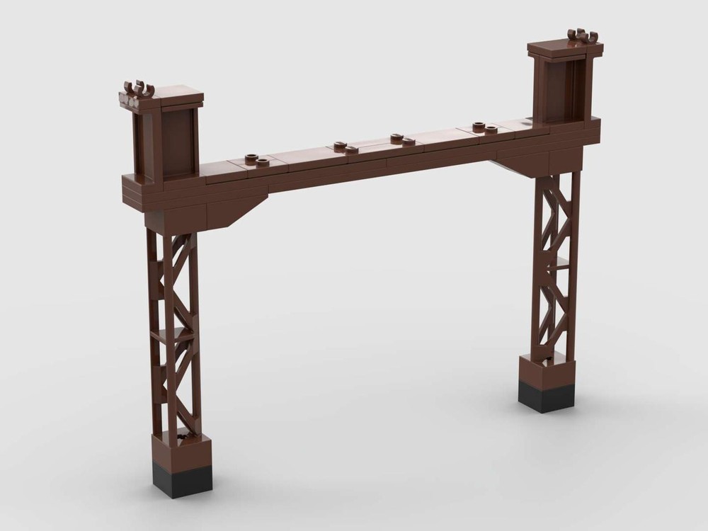 LEGO MOC Beam Piller series: A by EMRE_04 | Rebrickable - Build with LEGO