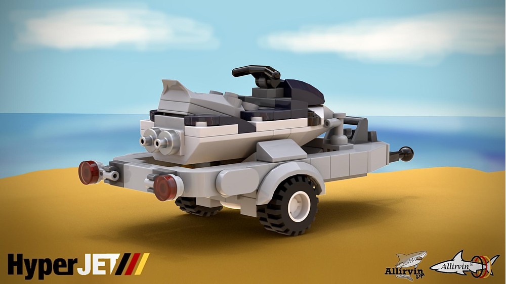 LEGO MOC HyperJET with Trailer by AllirvinExperts | Rebrickable - Build ...