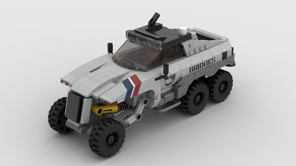 LEGO MOC Bridges 6x6 pickup concept - Death Stranding by PrShadoko ...