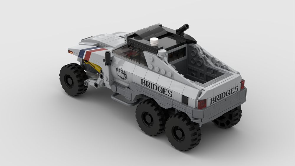 LEGO MOC Bridges 6x6 pickup concept - Death Stranding by PrShadoko ...