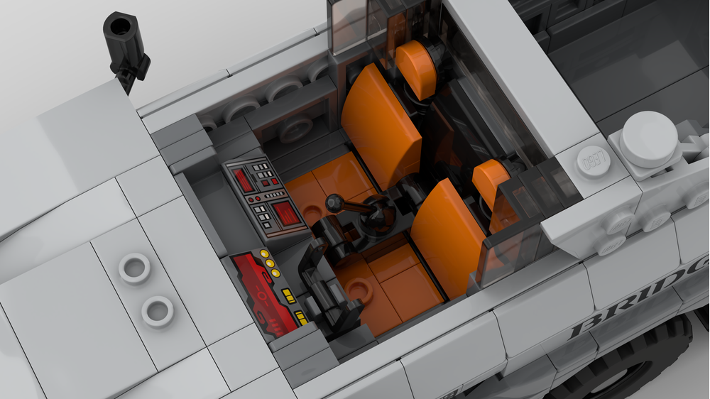 LEGO MOC Bridges 6x6 pickup concept - Death Stranding by PrShadoko ...