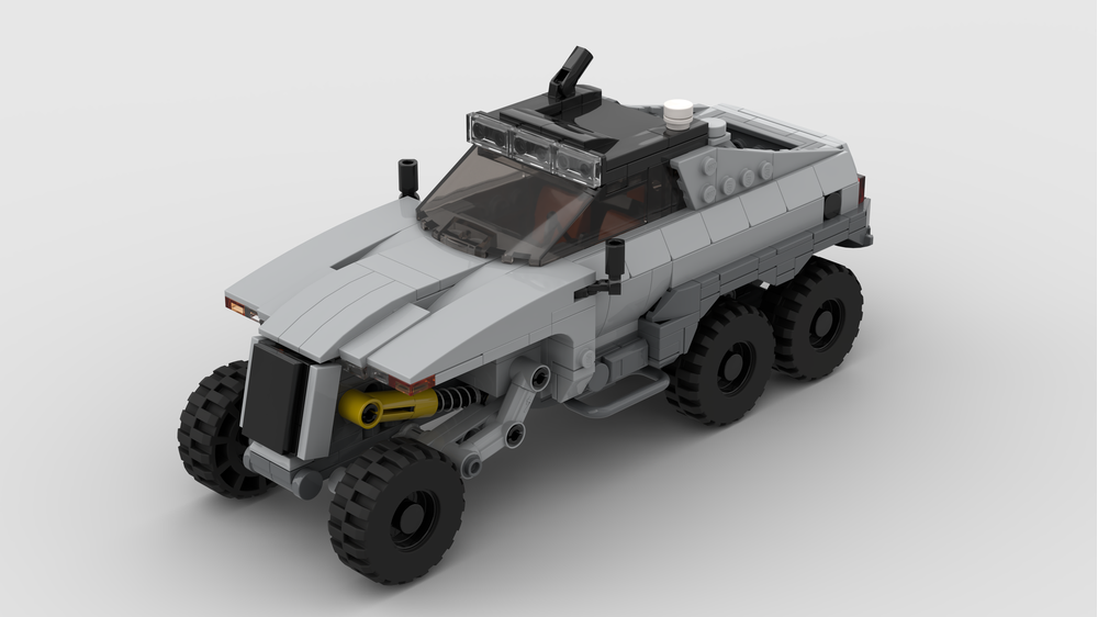 LEGO MOC Bridges 6x6 pickup concept - Death Stranding by PrShadoko ...