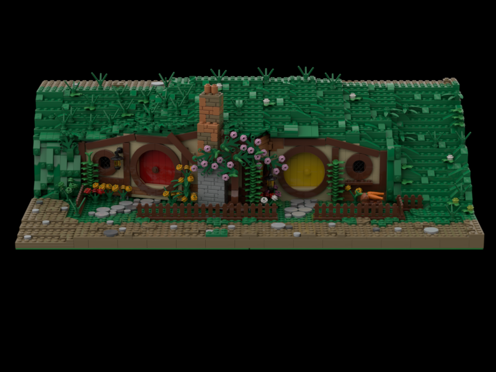 LEGO MOC Hobbiton - Samwise Gamgee's house by 03janedoe | Rebrickable ...