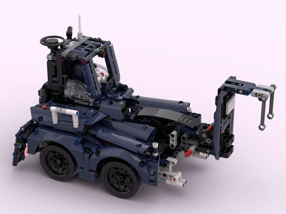 LEGO MOC 42154 Model B Reach Stacker by iwogla | Rebrickable - Build ...