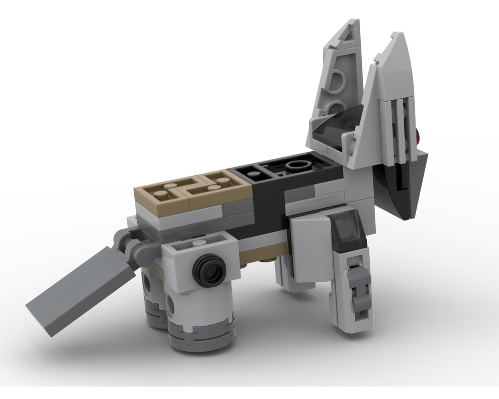 LEGO MOC 75321 - Bull Dog by Stoeptegel | Rebrickable - Build with LEGO