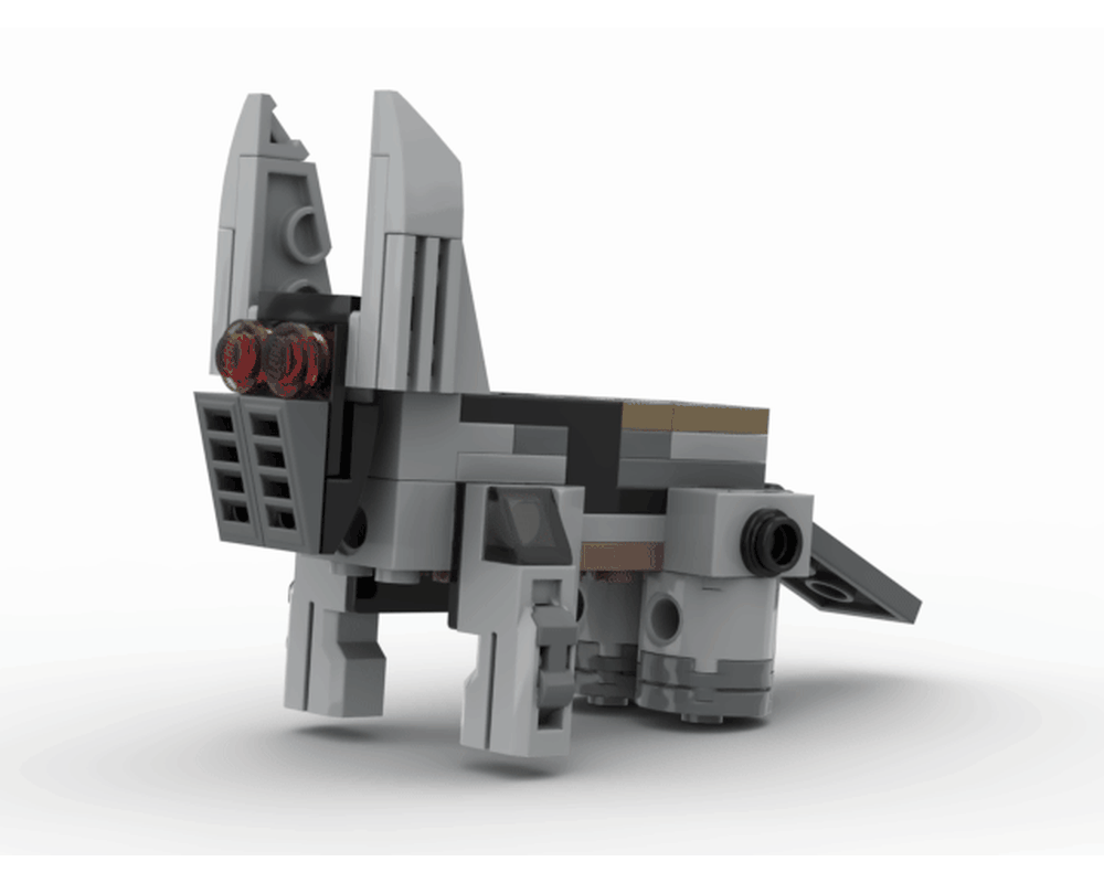 LEGO MOC 75321 - Bull Dog by Stoeptegel | Rebrickable - Build with LEGO