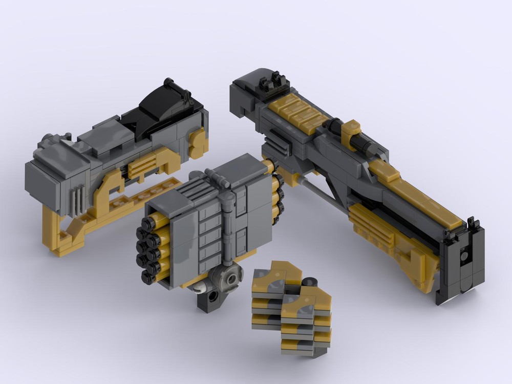 LEGO MOC ARMORED CORE VI weapons by from_fromgame | Rebrickable - Build ...
