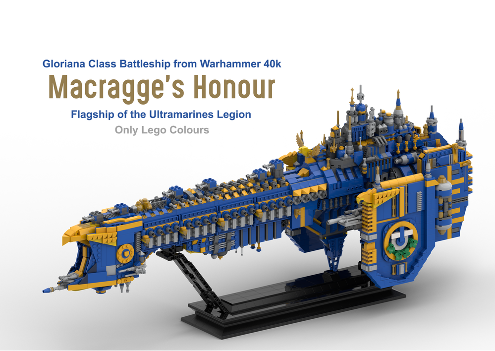 LEGO MOC Warhammer 40k Macragge's Honour by dertagedieb | Rebrickable ...