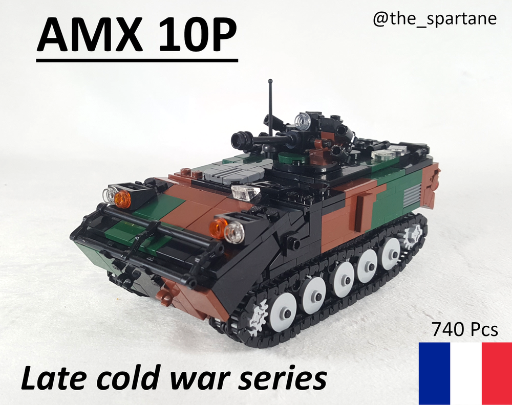 LEGO MOC AMX 10P by Spartane | Rebrickable - Build with LEGO