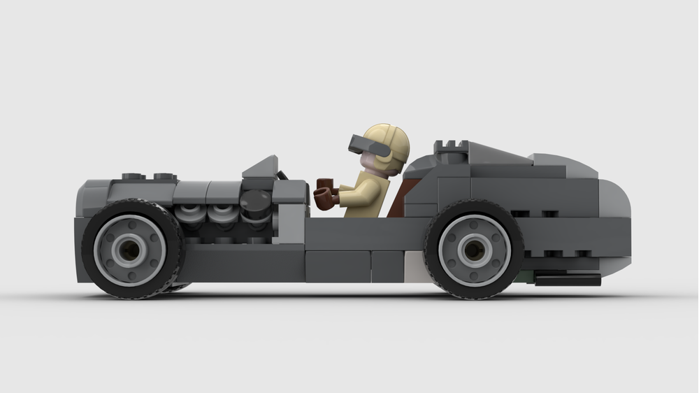 Lego Moc Classic Racecar By Gdm Rebrickable Build With Lego
