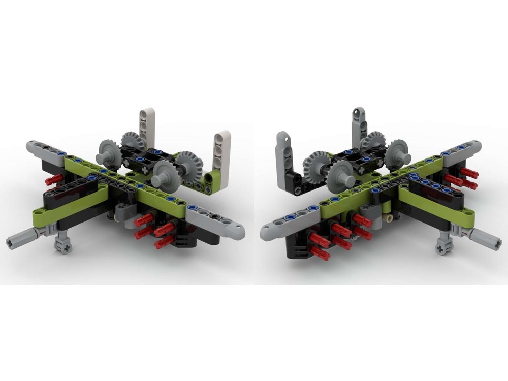 LEGO MOC 42021 A-10 Thunderbolt (''Warthog'') by meregt | Rebrickable ...