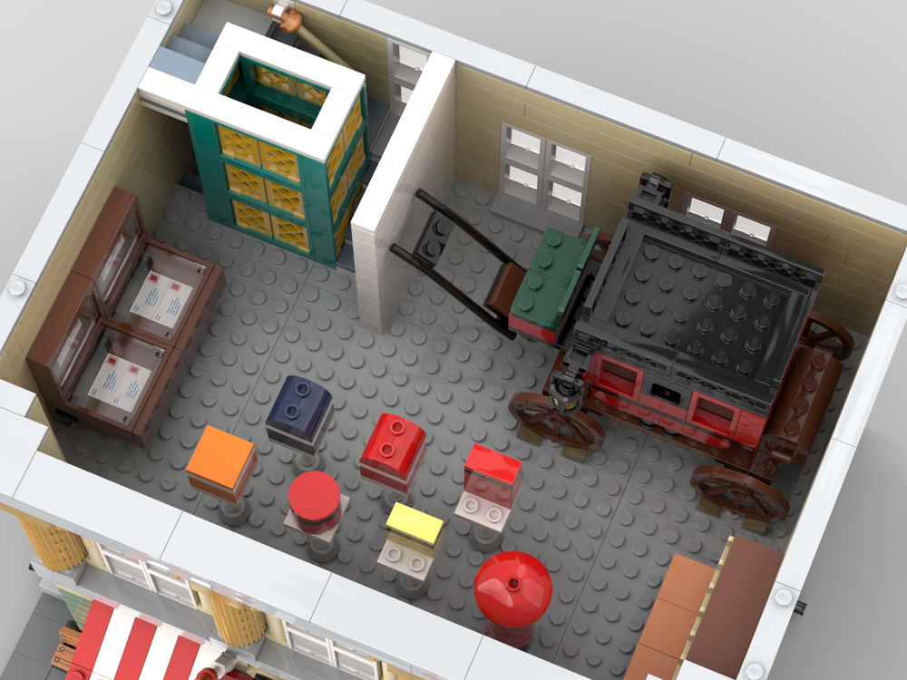 LEGO MOC Modular Post Office in Neoclassical style by ubertoys.eu ...
