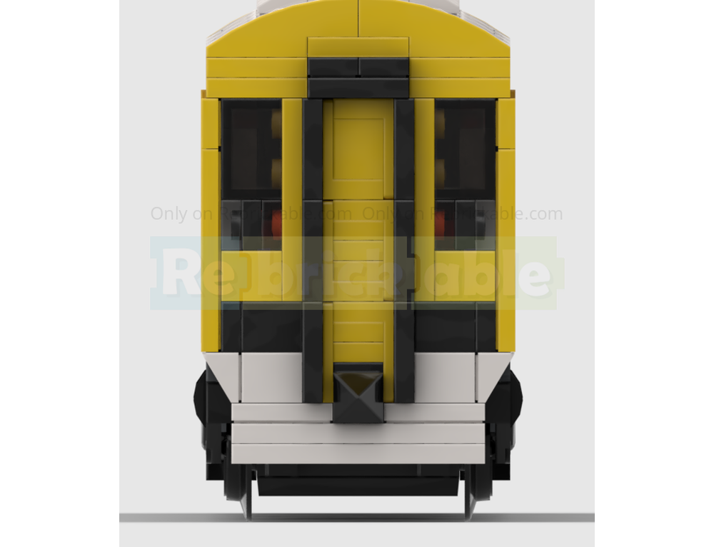 Lego Moc Class 159 3 Carriage Dmu Train In Network Southeast Livery By
